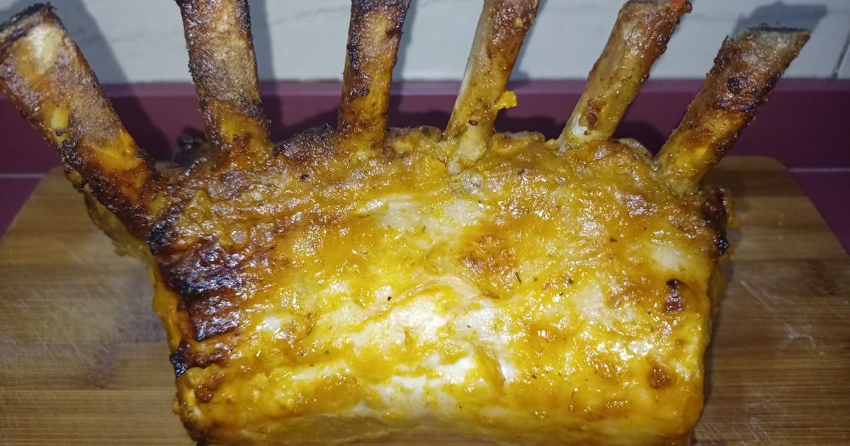 Rack De Cerdo Ibérico Al Horno 🐷🐽 Receta de Antonio-José- Cookpad