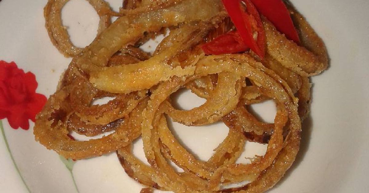Resep Onion Ring Simple oleh Tangan Ummi - Cookpad