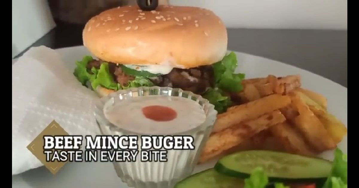 Beef Minced Burger Recipe by Pro Chef at Home - Cookpad