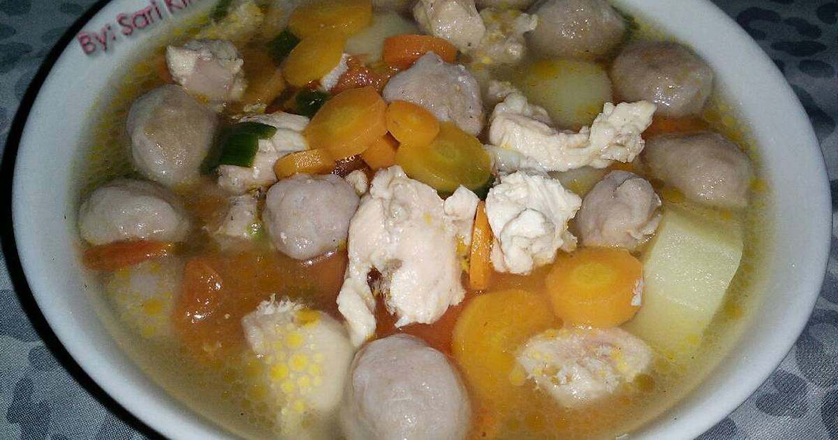 36 resep sop baso mutiara enak dan mudah - Cookpad