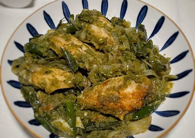 Resep Ayam Rica Rica Cabe Hijau dengan Daun Kari oleh Windri Aries | IG ...