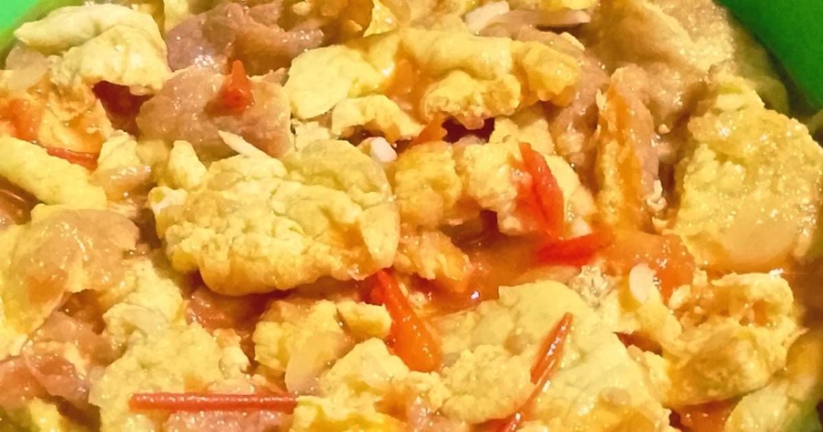 Resep Telur tomat simple oleh iezty setyawan - Cookpad