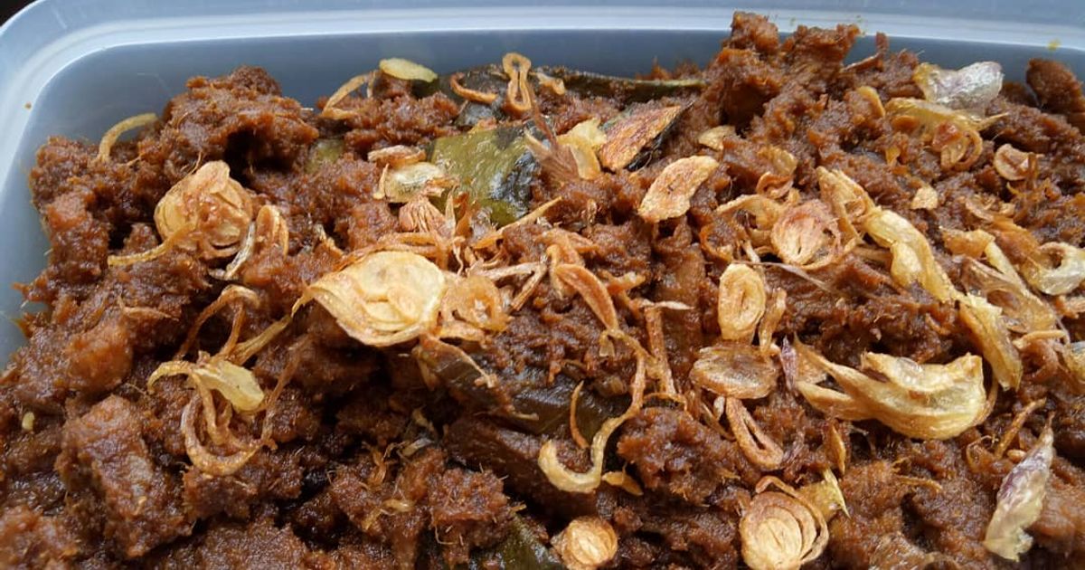 Resep Rendang Daging Sapi Suwir oleh Dapur Renkganis - Cookpad