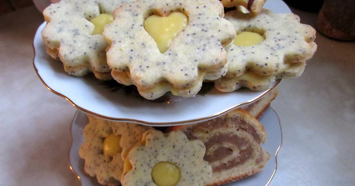 Mákos linzer citromkrémmel (Gluténmentes) | Kissné Zilahi Katalin ...