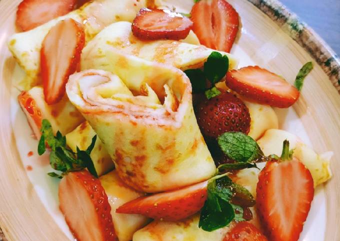 Resipi 🇺🇦 Ukrainian Nalesniki aka Crepe oleh mamy_kitchen89 - Cookpad