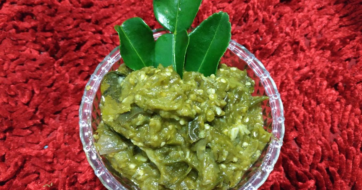Resep Sambel Cabe Hijau 💚 oleh Wahda - Cookpad