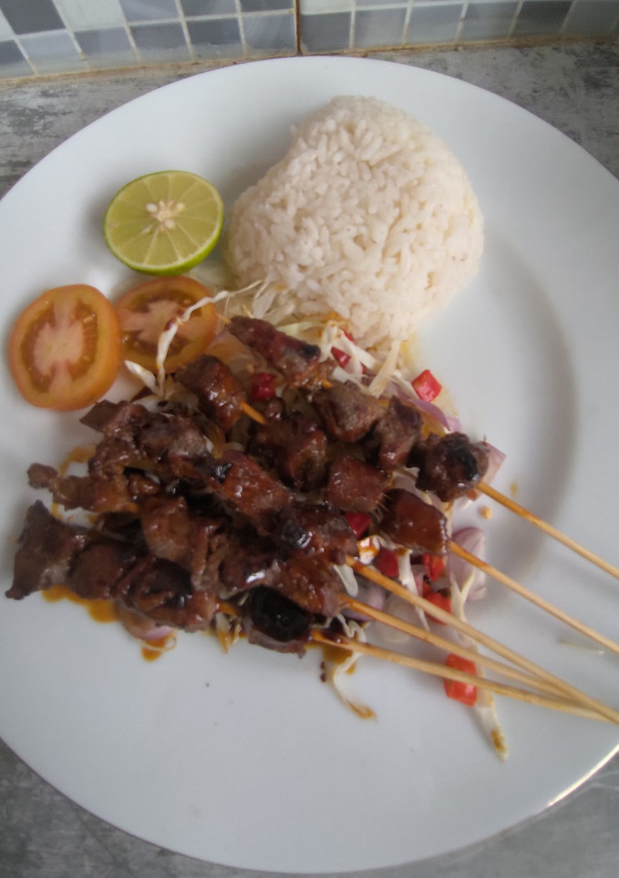 Resep Sate Sapi Pakai Teflon oleh Ikasoerya - Cookpad
