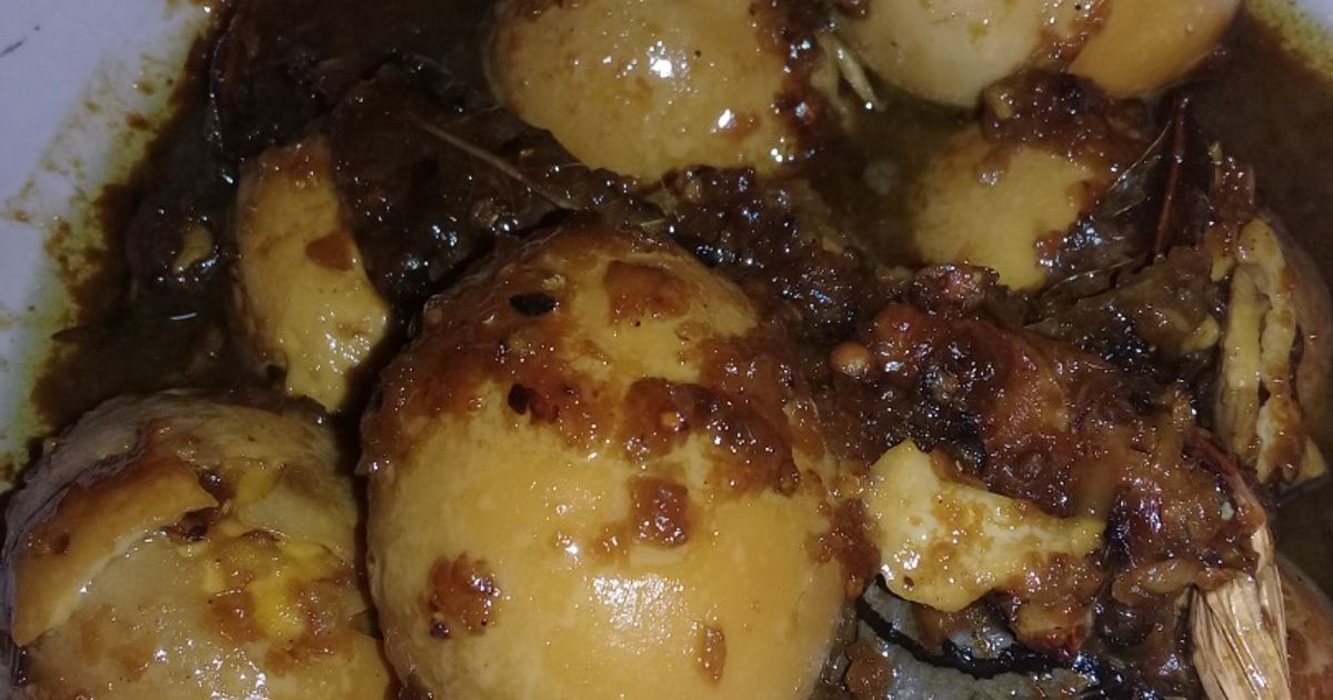 Resep Telur Cokelat (Semur Telur) oleh Bunda gendhis - Cookpad