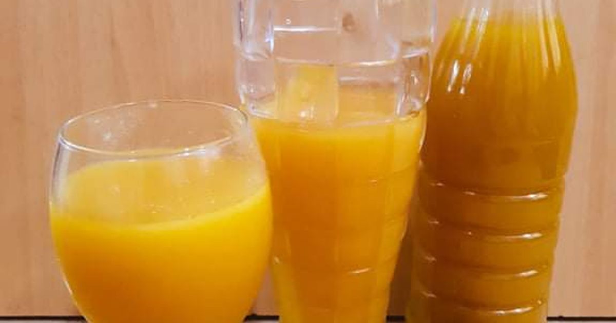 Mango Squash Recipe by Nazia Qureshi - Cookpad
