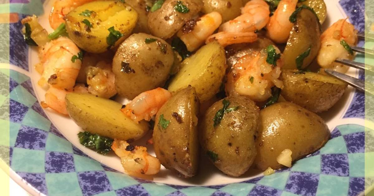 Resep Tumis baby kentang dan Udang oleh Priscilia - Cookpad