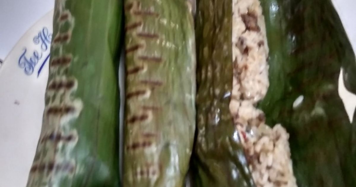 Resep Nasi Bakar Oncom Item😀 oleh Watje Mulawarman - Cookpad
