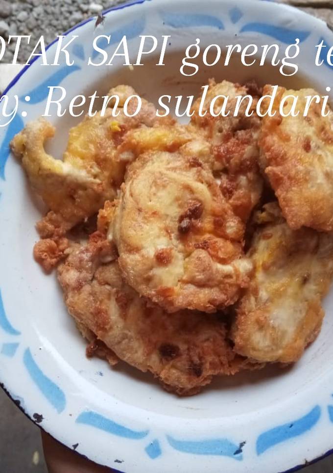 Resep #28 OTAK SAPI goreng telur oleh Retno Sulandari - Cookpad