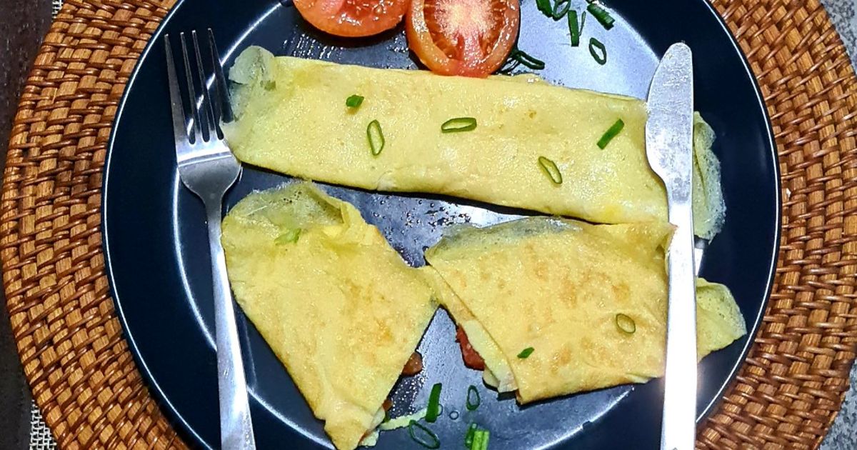 Resep omelet sayur ala hotel rumahan enak dan mudah - Cookpad