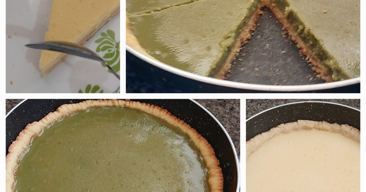 Resep Pie Susu Teflon Original Dan Pie Matcha oleh rumah_ lapis - Cookpad
