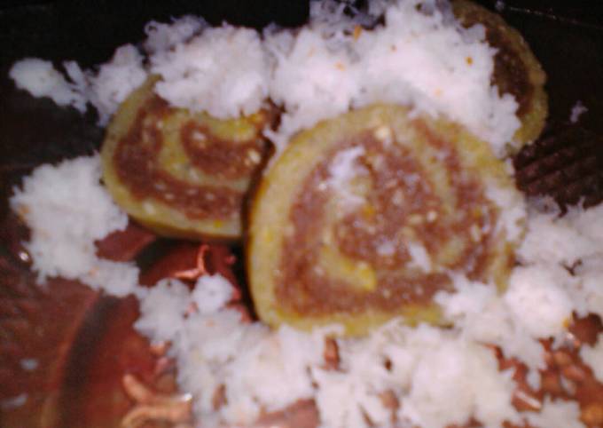 Resep Getuk pisang choco roll oleh Puji Itachi No Gurai - Cookpad