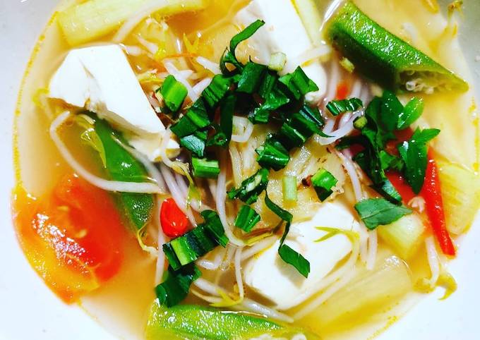 Cách Làm Món Canh chua chay của Arany Green - Cookpad