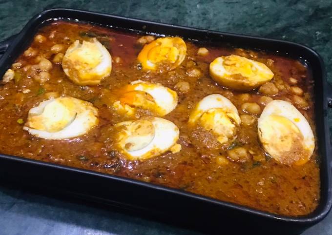 Chanay Anday Gravy Recipe by Zobia Sajjad - Cookpad