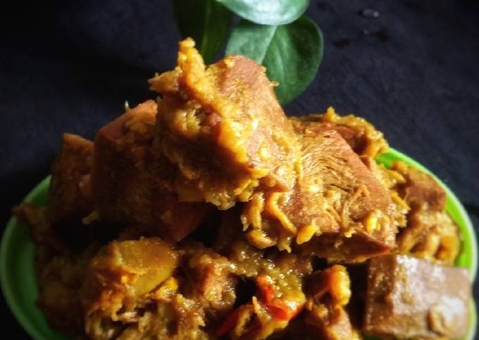 Raw Jackfruit curry Recipe by Sumita Saha - Cookpad