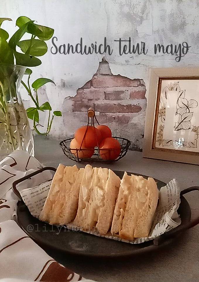 Resipi Sandwich telur mayo mudah oleh Lily Suryani Mohd Ali - Cookpad