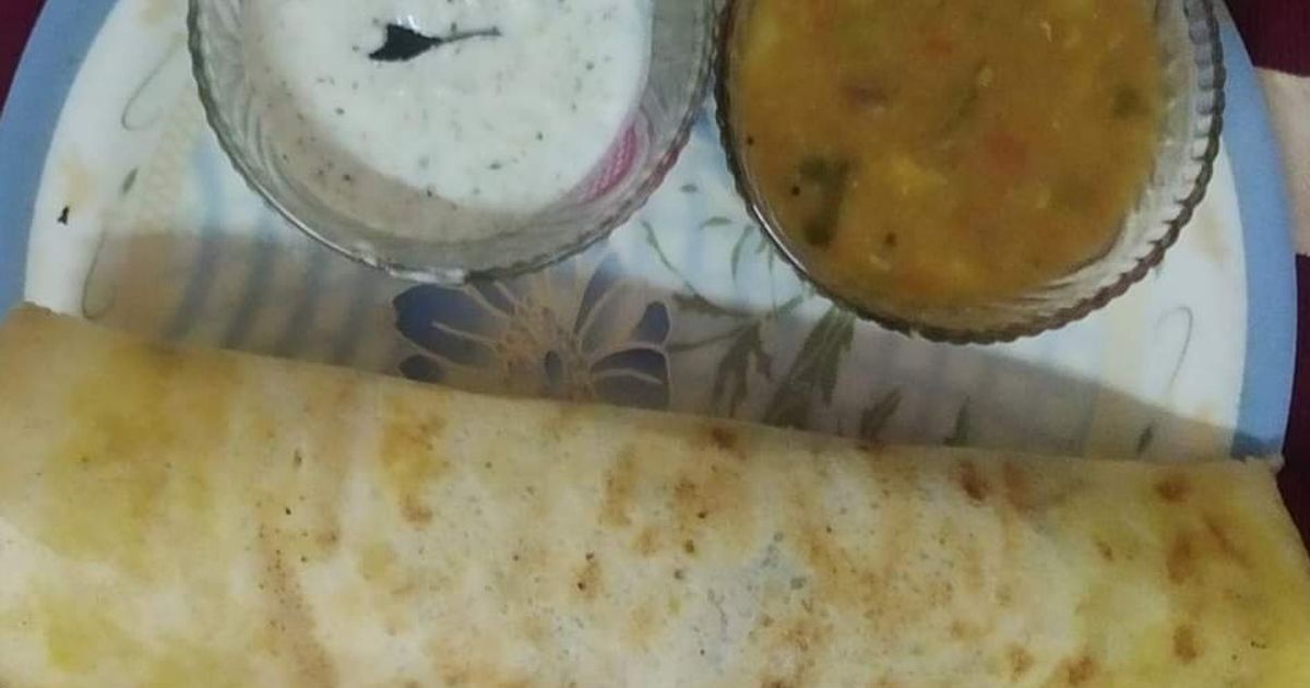 Paper Dosa Recipe by Geetika Sharma - Cookpad