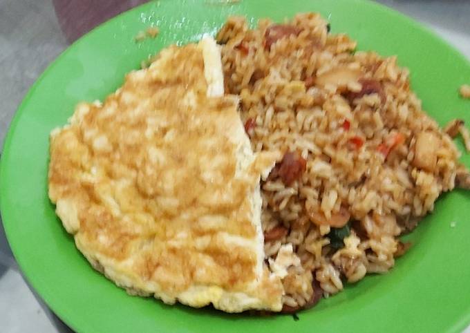 Resep Nasi goreng with tahu telor oleh Tomi Wijaya - Cookpad