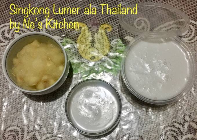 Resep Singkong Lumer ala Thailand (SingThai) oleh Priscilla Agnes ...