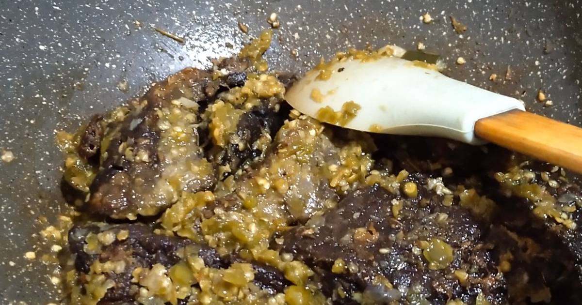 35 resep paru pedas sambel hijau enak dan mudah - Cookpad
