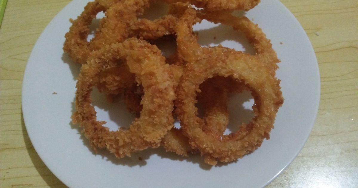 Resep Onion Ring Crunchy oleh Jayanti Jumardin - Cookpad