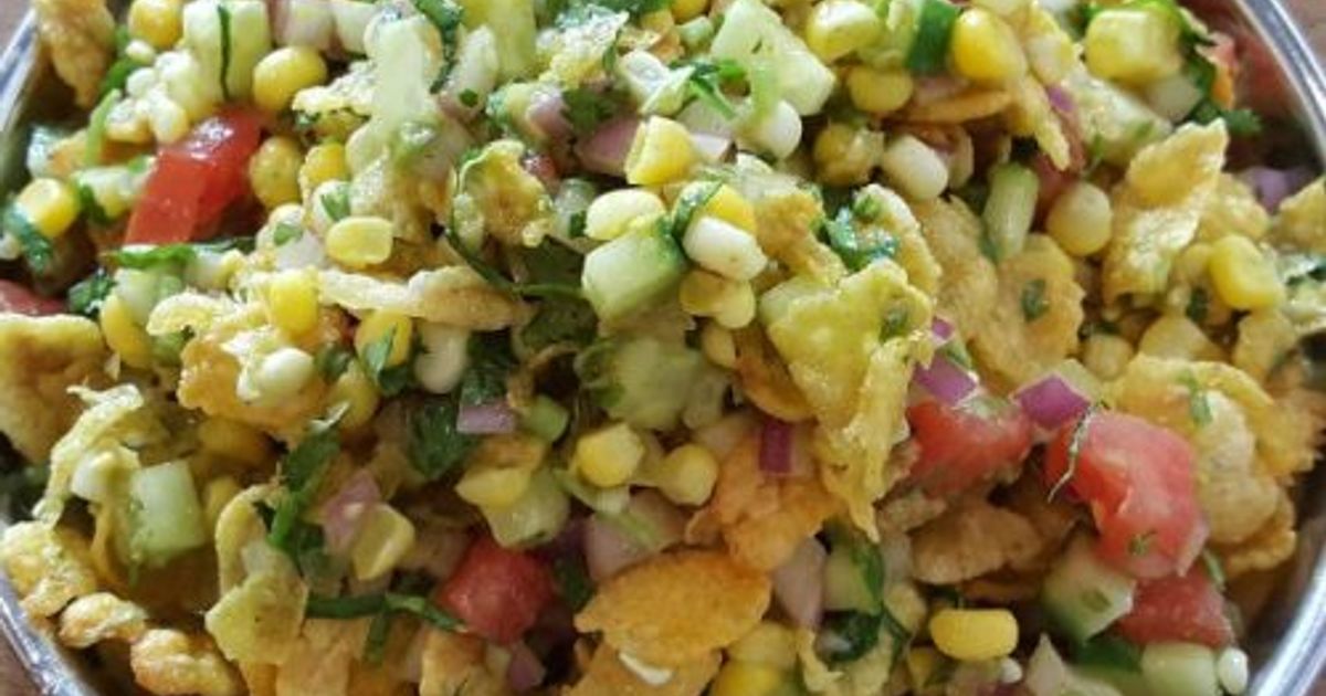 Corn Bhel Recipe by Disha Doshi - Cookpad