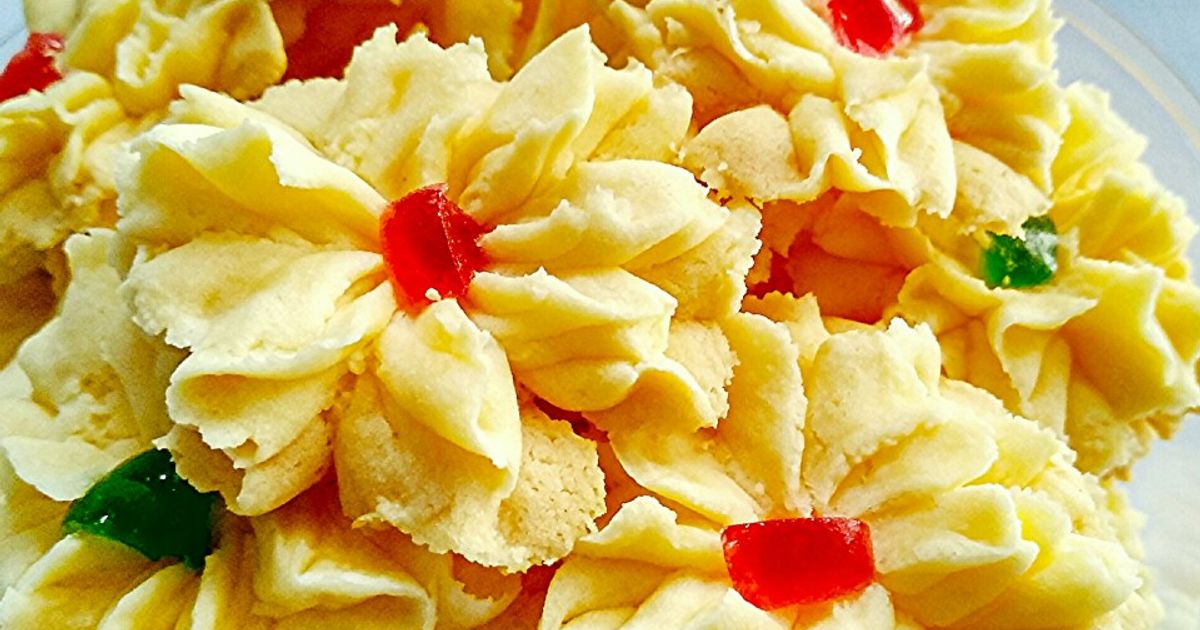 Resep kue semprit susu 500gr kental manis rumahan enak dan mudah - Cookpad