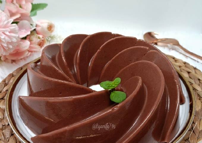 Resep Pudding Coklat Roti Tawar oleh LiyaniFY - Cookpad