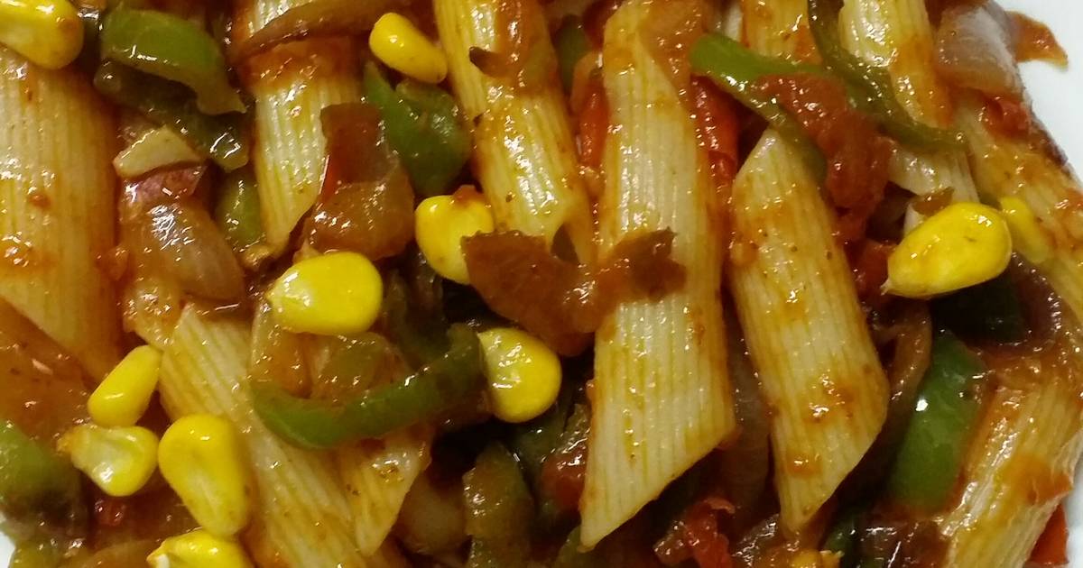 Chinese Penni pasta Recipe by Mehul Setia - Cookpad