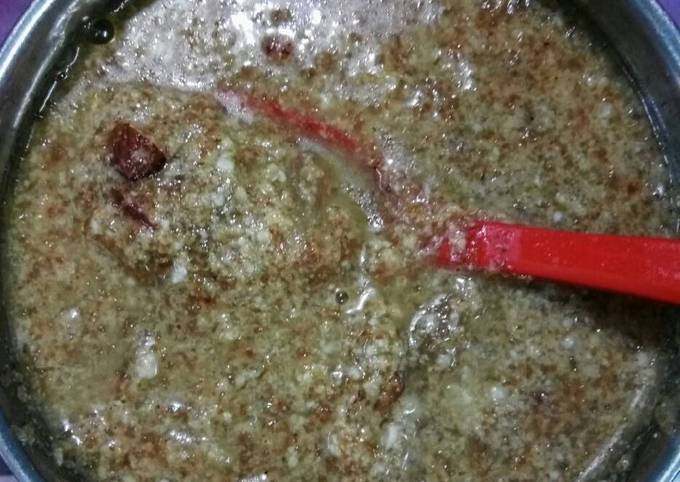 Methi Pak Recipe by Maya Tandon - Cookpad