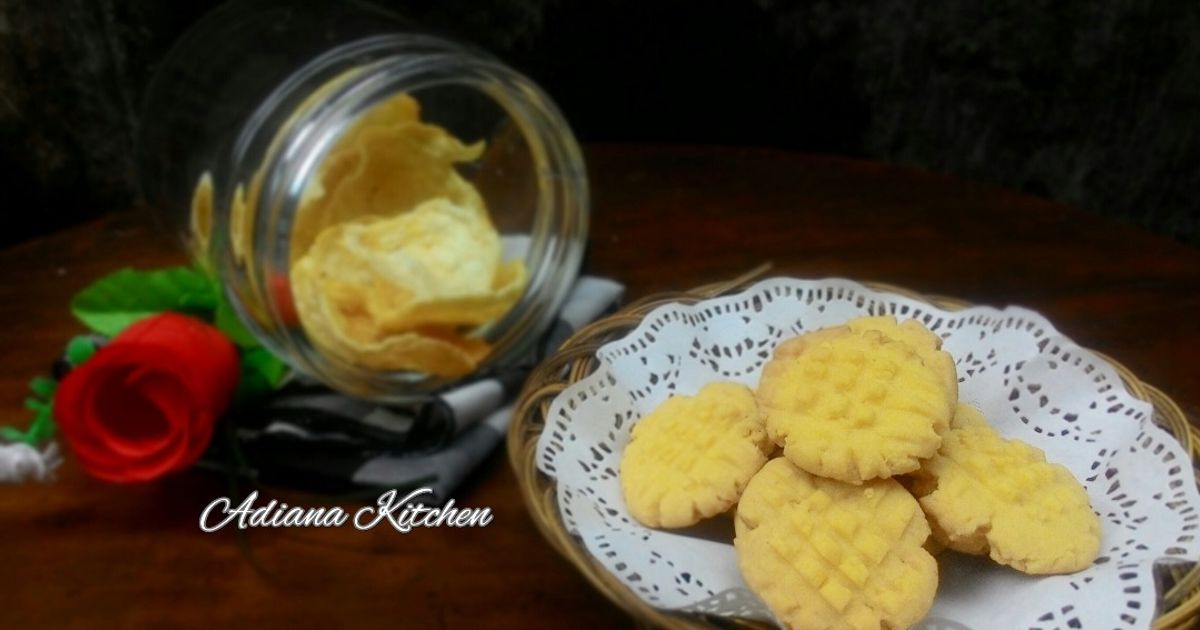 Resep Biskuit Emping oleh Ayu Diana - Cookpad