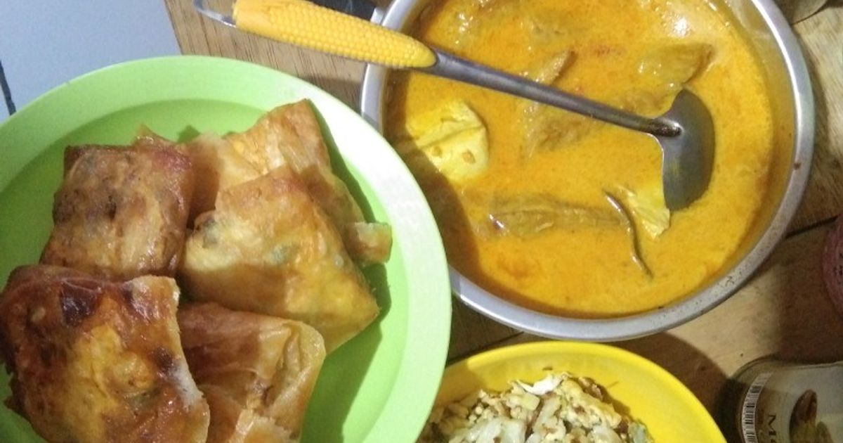 Resep Sayur Santan+Baklor+Tumis Telor oleh Ria_Septi - Cookpad