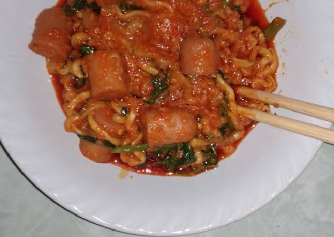 Resep Mie from hell oleh yara saleh - Cookpad