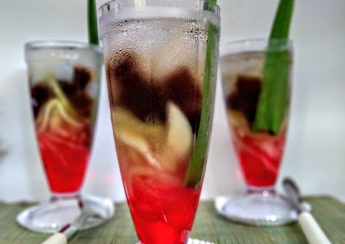 Resep Es Cincau Blewah oleh Aldindan's Kitchen - Cookpad