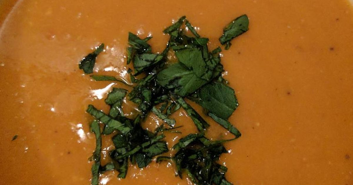 Indian Red Lentil Soup With Garam Masala Recipe By Bart