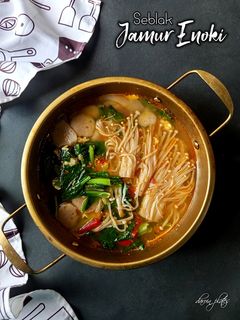 Resep Seblak Jamur Enoki Dan Kawan²🫣 oleh Sii Trias - Cookpad