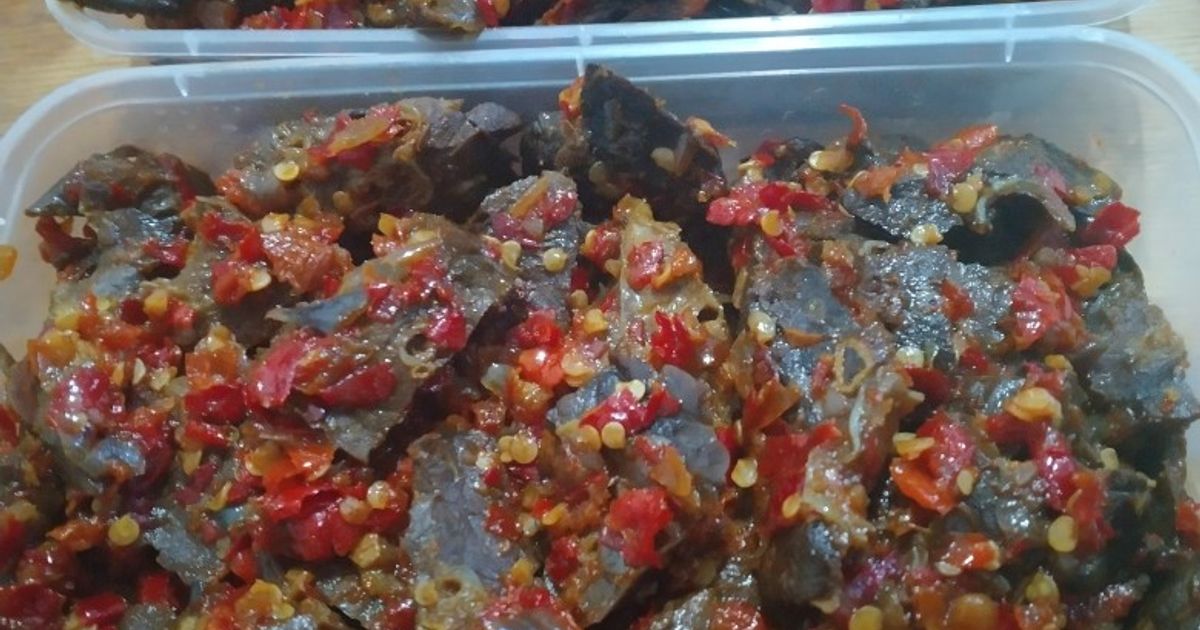 Resep Sambal Paru / Paru Balado oleh Glo - Cookpad