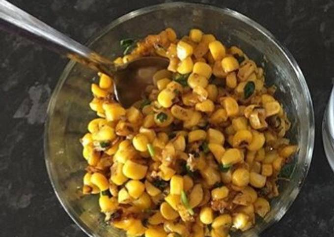 Spicy corn Recipe by Minakshi Singh - Cookpad