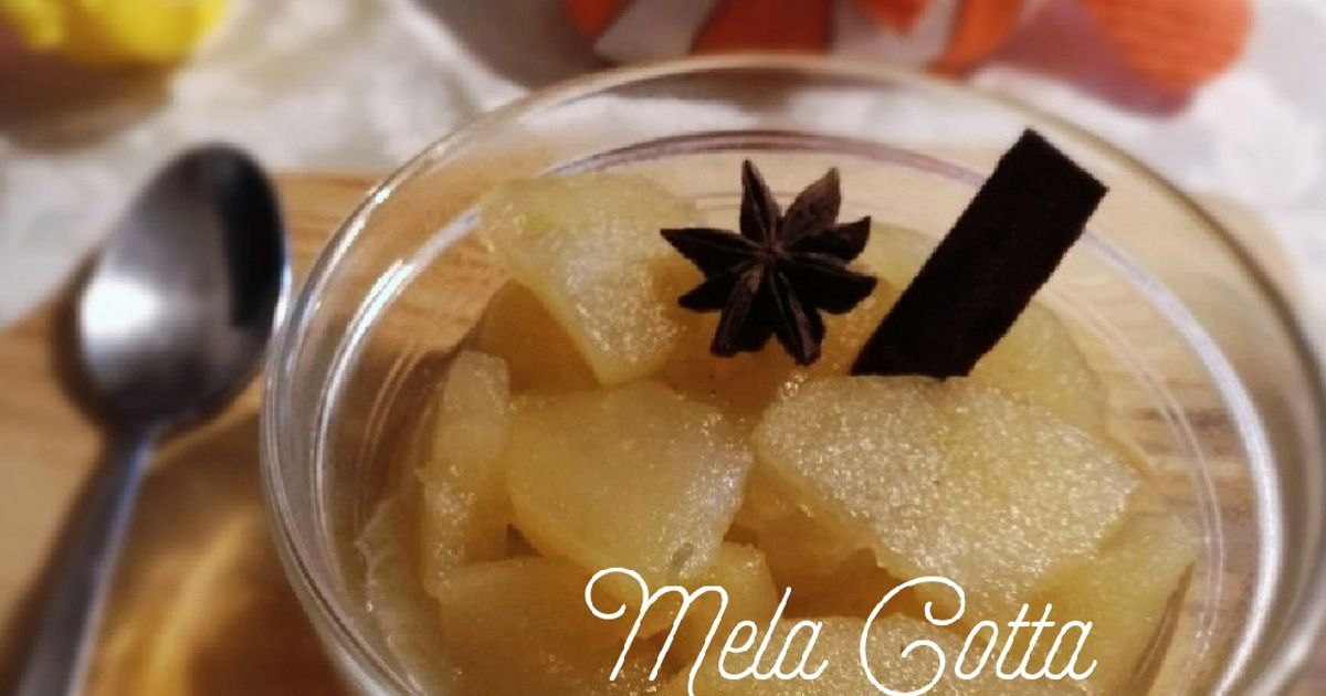 Resep Mela Cotta (Setup Buah Apel). Mpasi 17 Bulan oleh Carolina - Cookpad