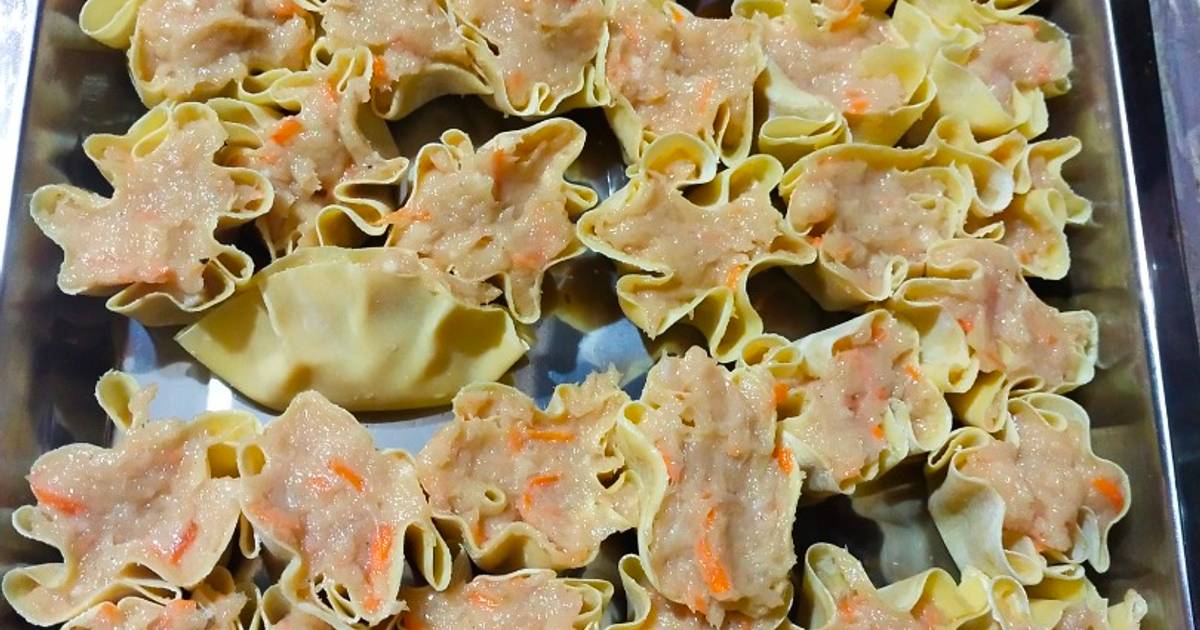Resep Dimsum ayam wortel oleh Mamah kaka - Cookpad