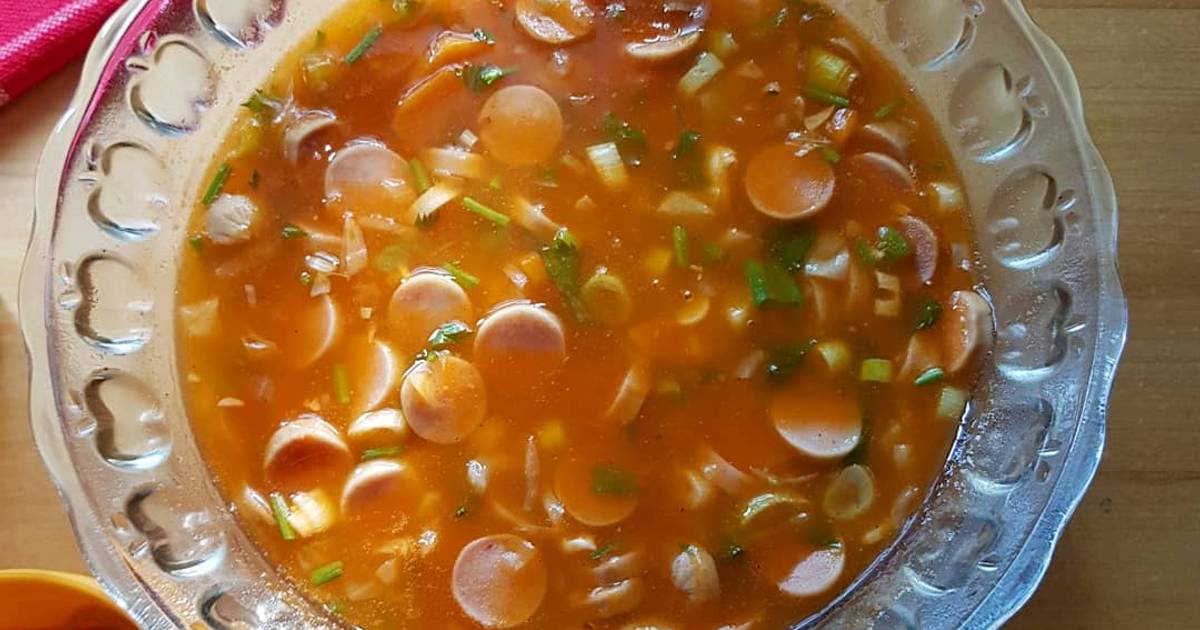 Resep Sop Merah Sosis oleh Dita Hediati - Cookpad
