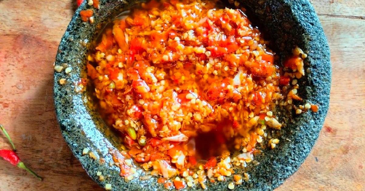 Resep Sambel korek / Sambel Bawang oleh Elys Diana - Cookpad