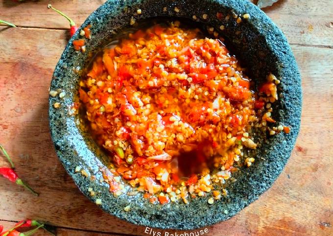 Resep Sambel korek / Sambel Bawang oleh Elys Diana - Cookpad