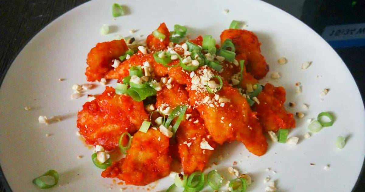 Resep Popcorn Chicken Balado oleh piliadika - Cookpad