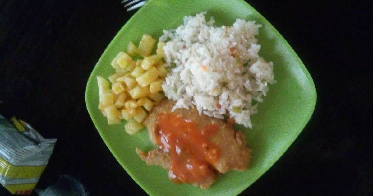 Filete de pescado Receta de Mayra Castillo de Perez- Cookpad