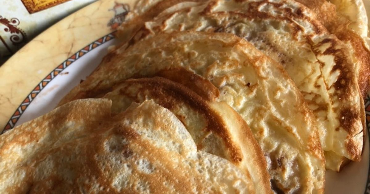 Resep Kue Leker Crepe Oleh Maria Nukita Cookpad