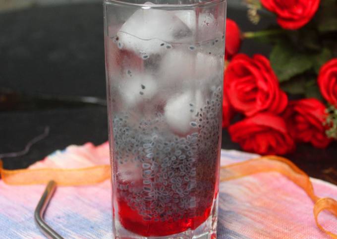 Resep Es Sirup Cocopandan Selasih oleh Cooking With Dinda - Cookpad